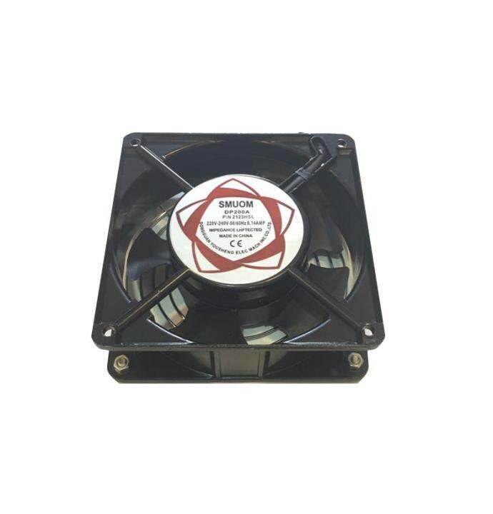 พัดลมระบายความร้อน พัดลมตู้rack ตัวลมac Sunon 12cm 220 240v ปลั่กเสียบ