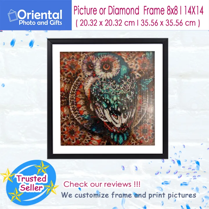 PICTURE FRAME ( 8x8 I 14X14 inches w/ matting ) Customize Frame ...