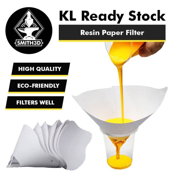 Thicken Resin Paper Filter Hole Size 0.150mm Resin Funnel Disposable ...