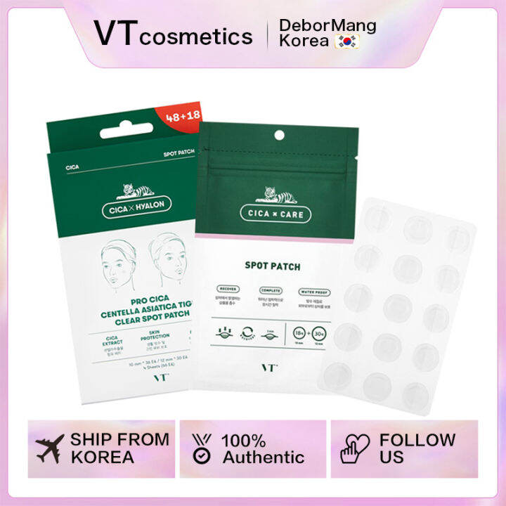 [VTCOSMETICS] VT CICA SPOT PIMPLE PATCH (48 patches) Acne care|VT CICA HYALON PRO CICA CENTELLA ...