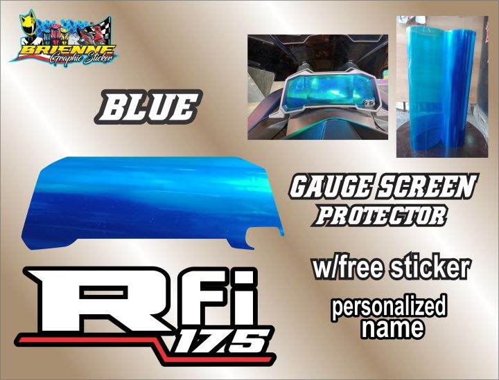 Rusi Rfi 175 panel gauge protector | Lazada PH
