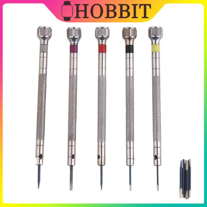 0.8-1.6mm Steel Screwdriver for Watch Repairing Portable Watch Tools ...