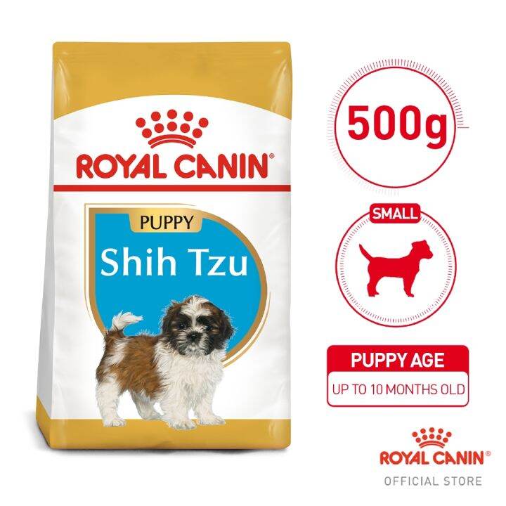 Ships immediately Royal Canin Shih Tzu Puppy Dry Dog Food (500g ...