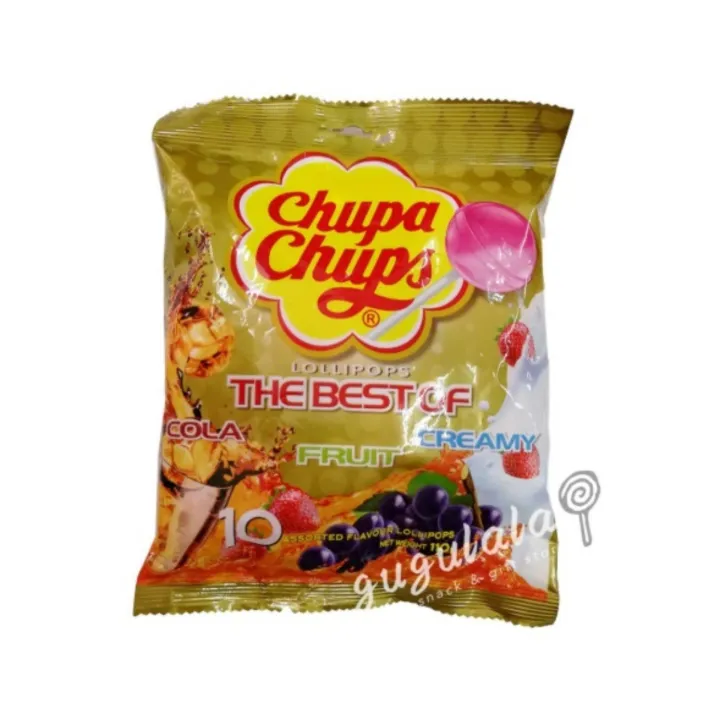 Chupa Chups Lollipop 10's x 11g | Lazada
