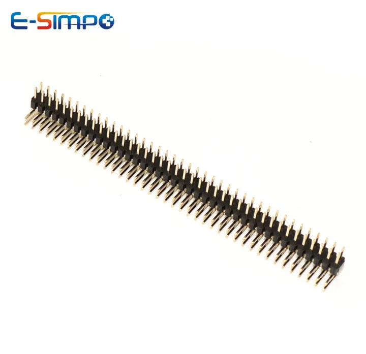 10pcs 2.0mm 1X40P 2X40P 90D RA Right Angle SMD SMT Gold Breakable PCB ...