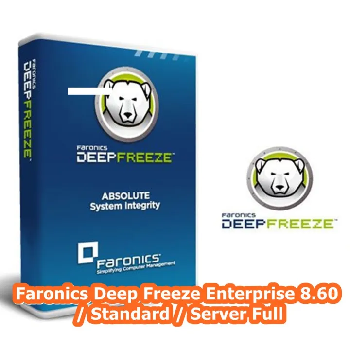 Deep Freeze 8.60 Standard [Full] ถาวร โปรแกรมแช่แข็งฮาร์ดดิส พร้อมวิธี ...