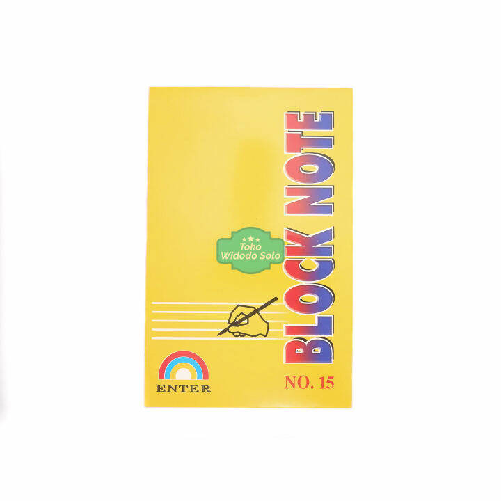 Block Notes Garis A5 Enter No 15 24 Lembar (Diary Agenda Notebook ...
