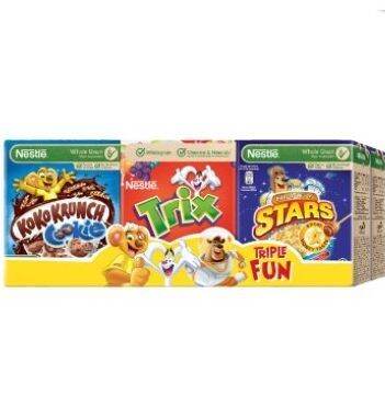 NESTLE Triple Fun Pack Cereal (20g x 6Boxes) | Lazada