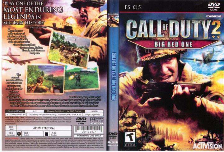 PS2 GAME CALL OF DUTY 2 BIG RED ONE | Lazada