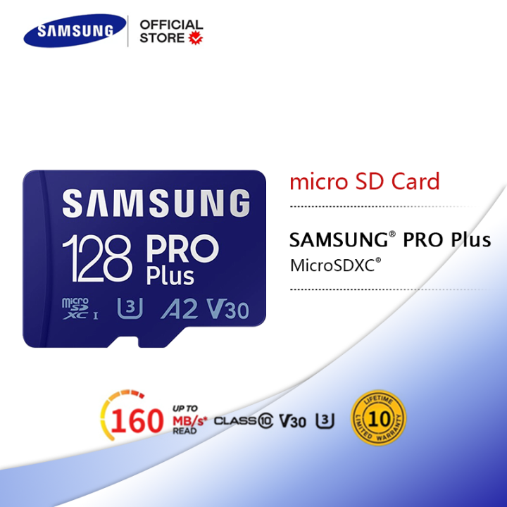 Samsung PRO Plus 128GB 256GB 512GB 1TB Micro SD Card UHS-I U3 V30 A2 ...
