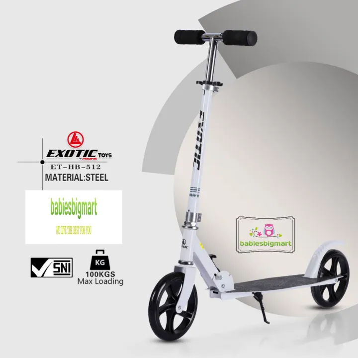 Scooter Exotic HB 512 Otoped Skuter Roda Besar Otopet MAX 100KG ...