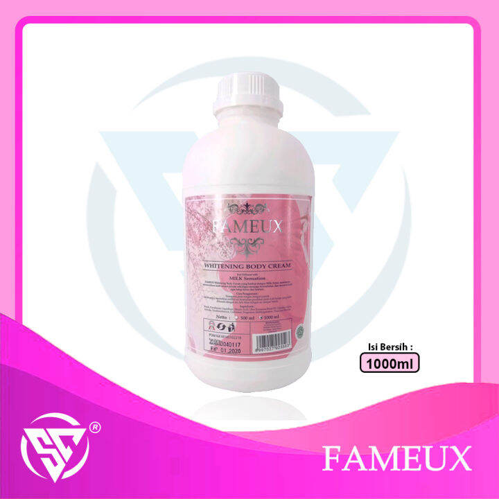 FAMEUX Body “Bleaching“ Cream - 1000ml | Lazada Indonesia
