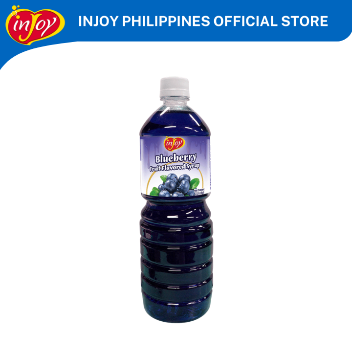 inJoy Blueberry Fruit Flavored Syrup 1L | Lazada PH