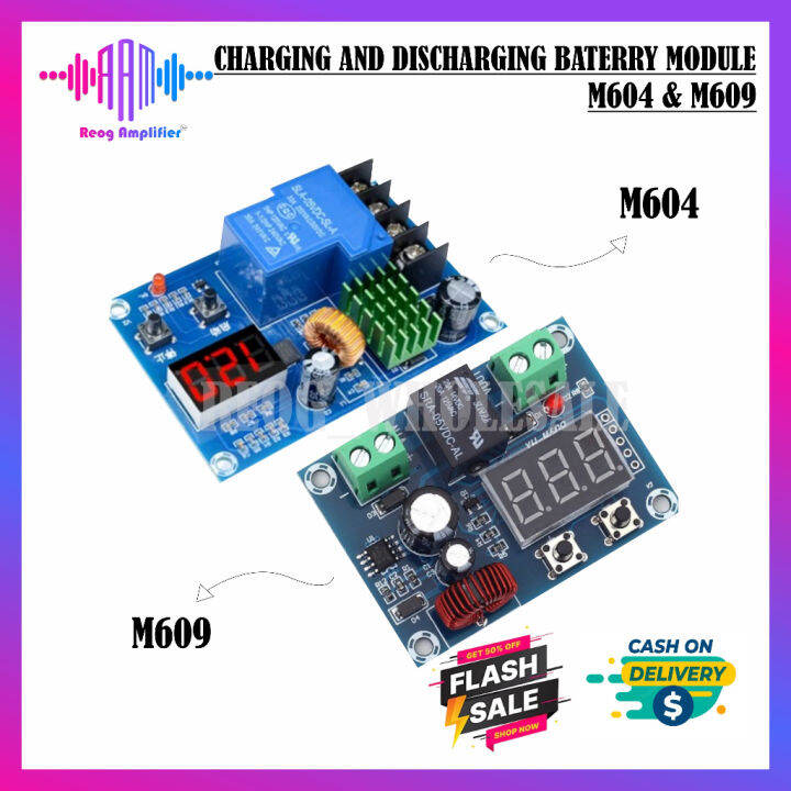 Low Voltage Disconnect Baterai Battery Charging Control Module M604 ...