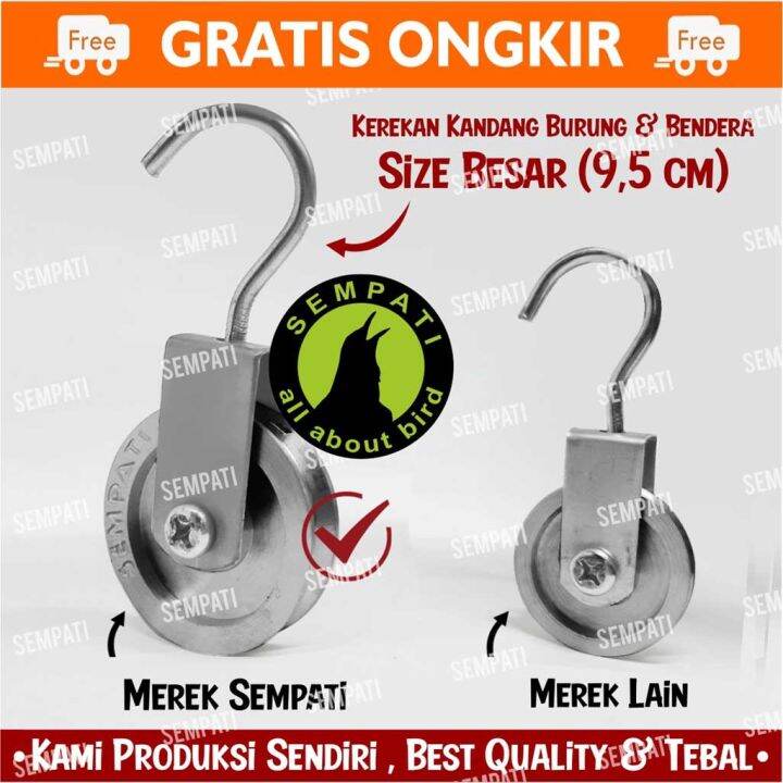 RODA KEREKAN BURUNG KATROL SANGKAR PERKUTUT BUAT KEREKAN SANGKAR ...