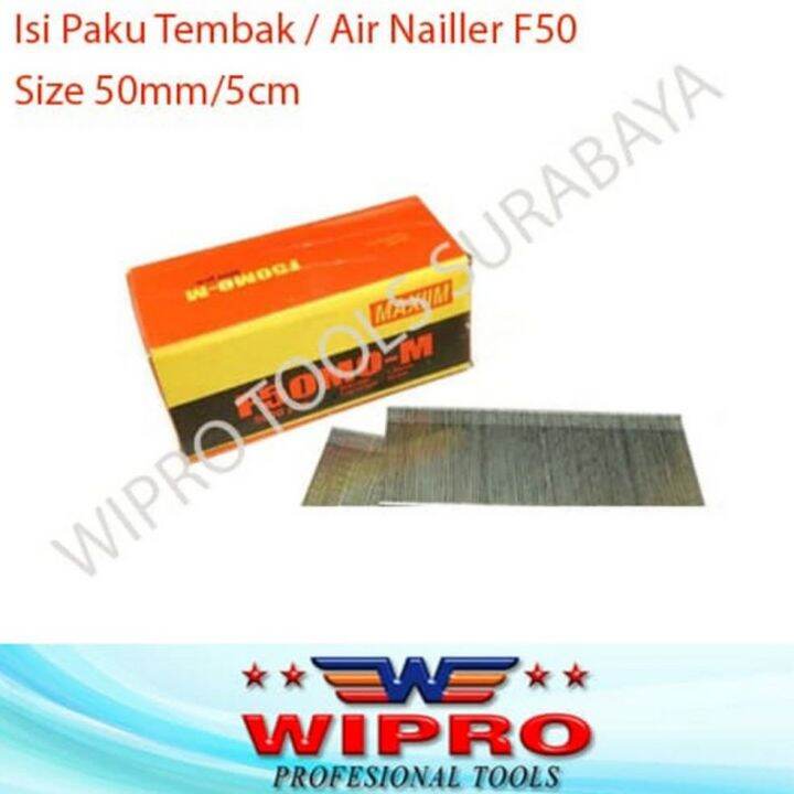 Maxiim Isi Paku Tembak Air Nailer F50 size 5cm 50mm | Lazada Indonesia