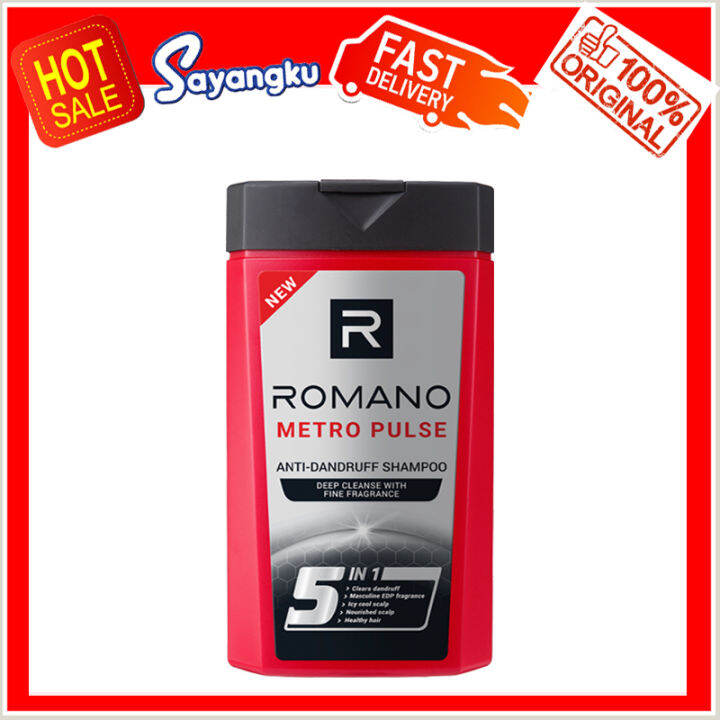 Romano Shampoo Anti Dandruff Metro Pulse - 340g | Lazada