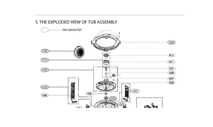 อะไหล่แท้ศูนย์/ขอบบาลานซ์เครื่องซักผ้าแอลจี/Cover,Tub/LG/MCK67671702 ...