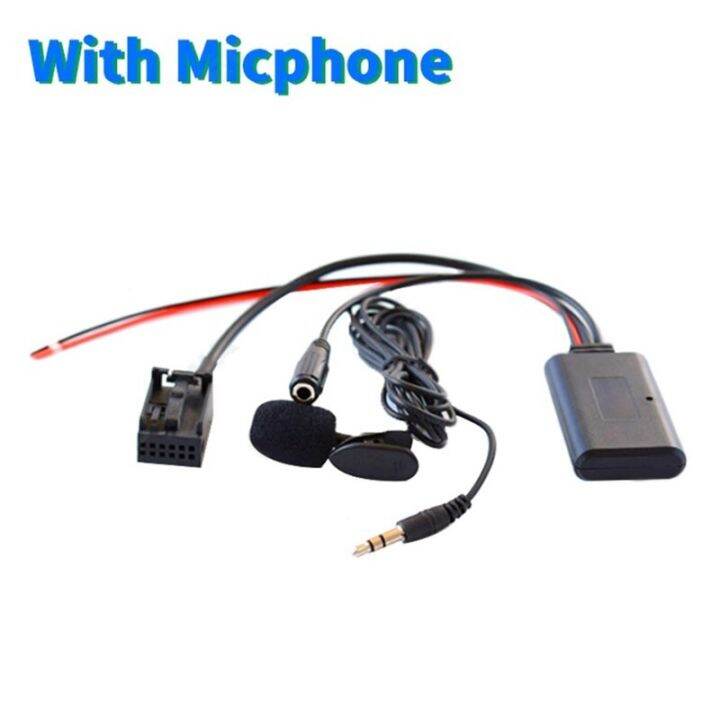 6000CD Bluetooth Audio AUX Input Adapter Smartphone Calling Handsfree ...