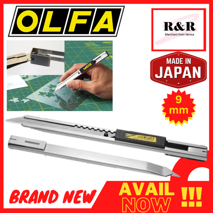 Olfa Steel Graphics Cutter Ultra Slim 30° angle blade Professional Cutter Sac-1 9mm Made in ...
