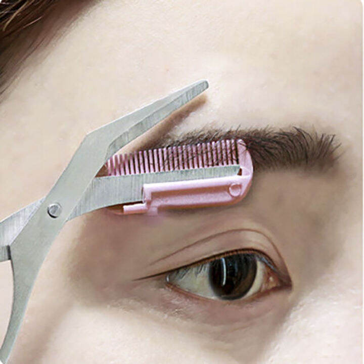 ting Trimmer kening dengan sikat muka bulu mata penyingkiran rambut ...