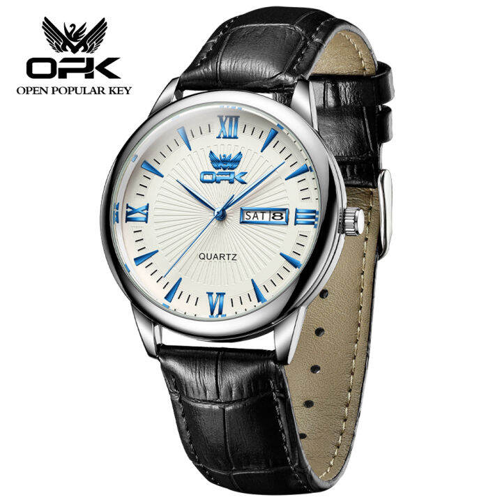 OPK Men's Watch Original Genuine Latest Waterproof Quartz Luminous Dual ...