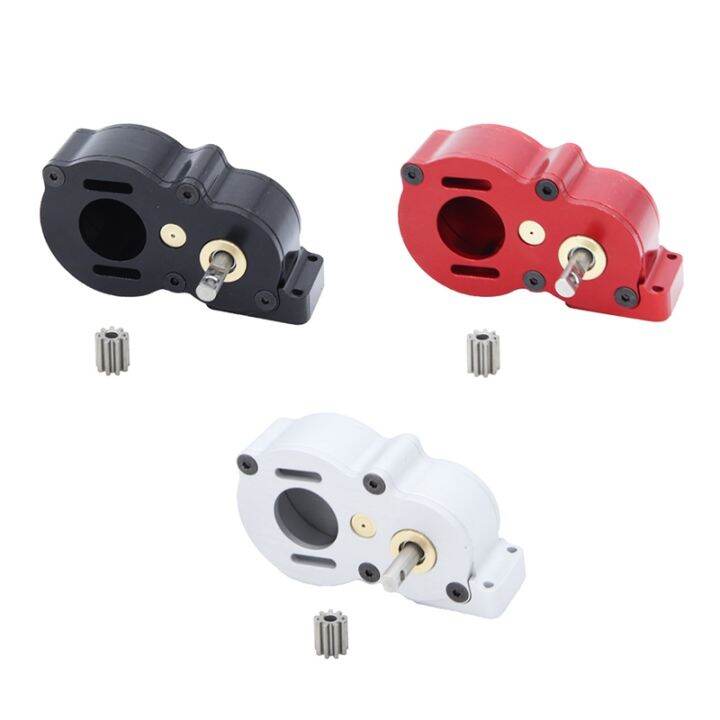 LCG Lower Center Of Gravity Metal Transmission Gearbox for 1/10 RC Crawler Axial SCX10 I II III ...
