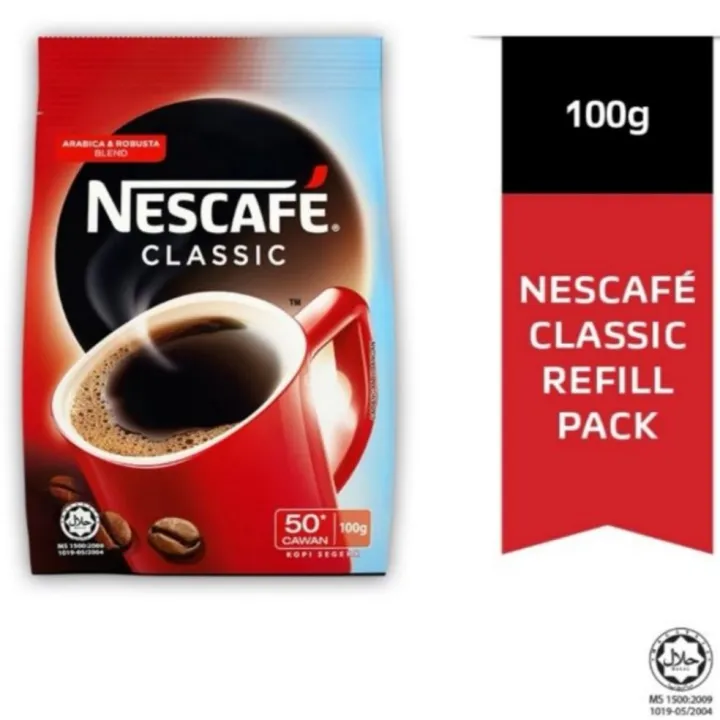 Nescafe Classic Refill Pack 100g | Lazada