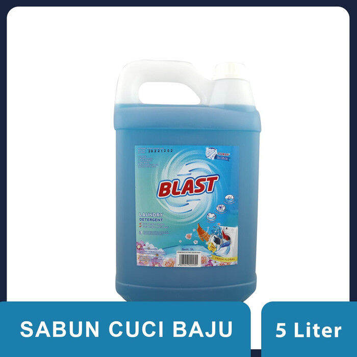 Blast Detergen Deterjen Cair 5L Sabun Cuci Baju Laundry | Lazada Indonesia