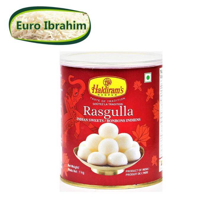 Haldiram's Rasgulla 1kg | Lazada