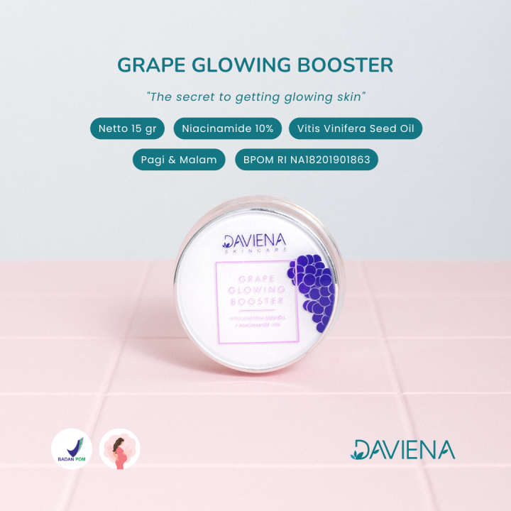 DAVIENA SKINCARE | GRAPE GLOWING BOOSTER | DEVINA SKINCARE ...