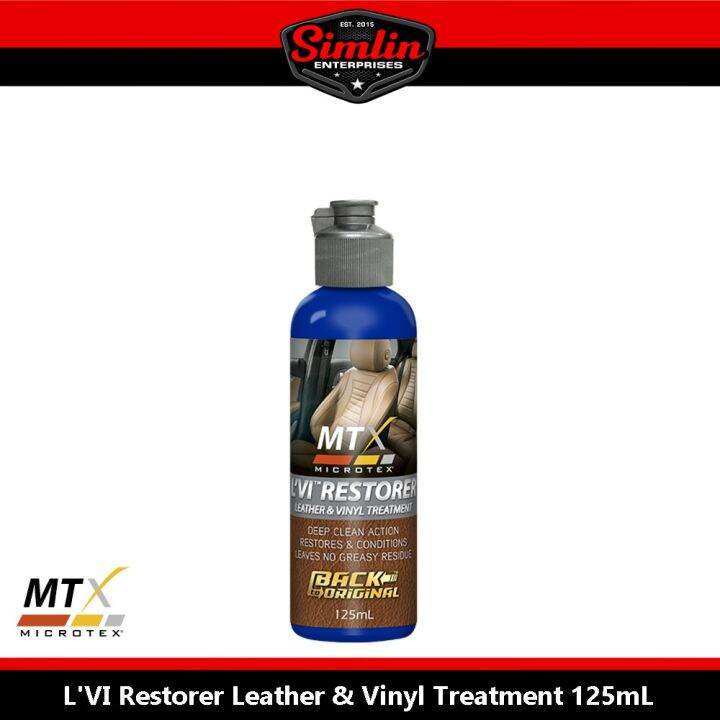 ♕Microtex MTX LVI Restorer Car Interior Leather Care 125mL | Lazada PH