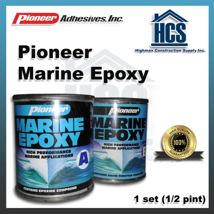 Pioneer Marine Epoxy set (1/2 pint) | Lazada PH