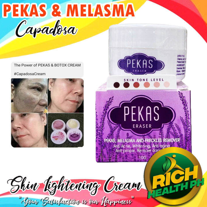 ORIGINAL PEKAS AND MELASMA CREAM by Capadosa 10grams | Capadosa Pekas ...