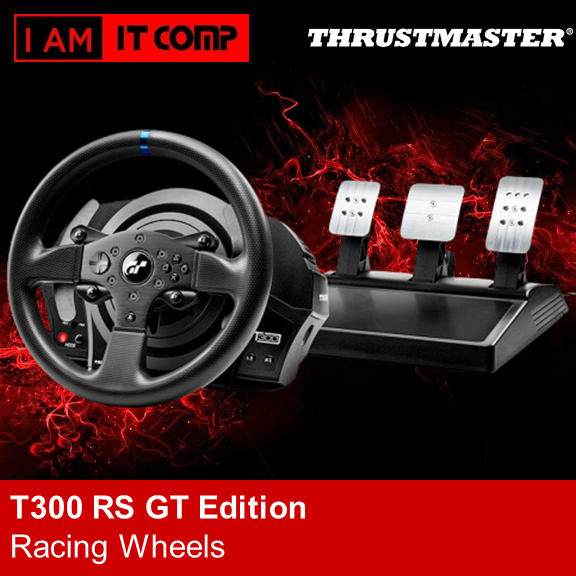 THRUSTMASTER T300 RS GT Edition Racing Wheels and Pedals for PC , PS3 ...