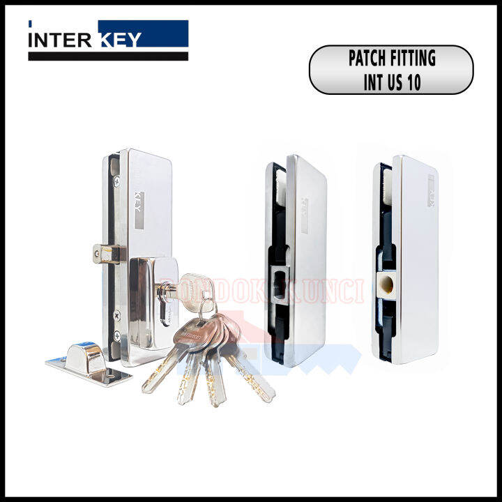 PATCH FITTING INTERKEY COMPLETE / KOMPLIT (PT10,PT20,US10 + CYLINDER) | Lazada Indonesia