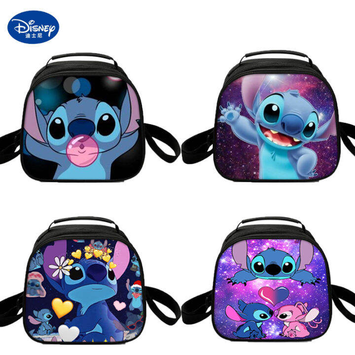 New Disney Anime Stitch Lunch Bag Cartoon Stitch School Bag Student ...