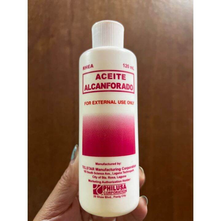RHEA ACEITE ALCANFORADO 120ML | Lazada PH