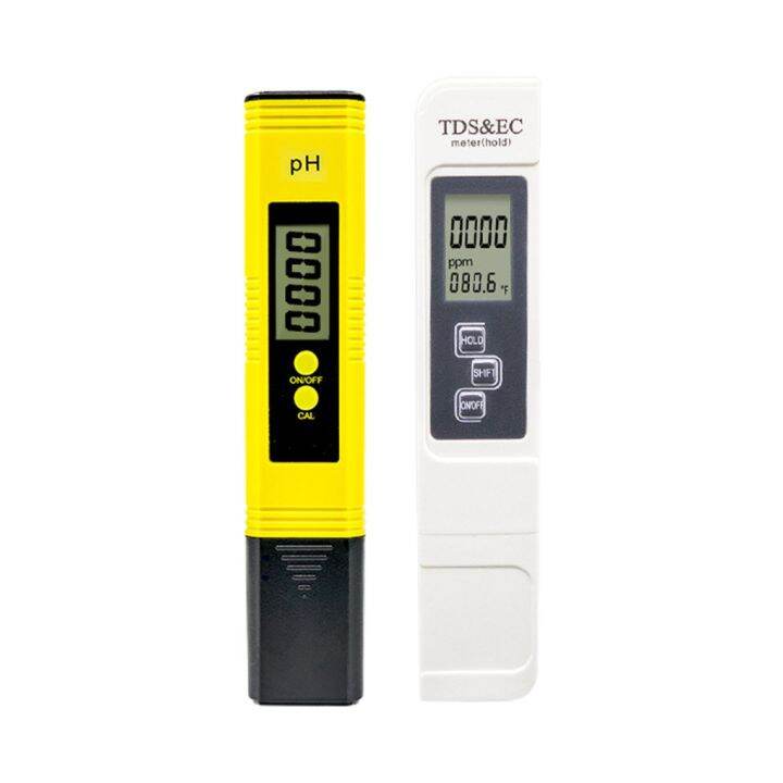 Best Discount PH And TDS Meter Combo 0.01ph PH Meter ± 2% 3-in-1 TDS EC ...