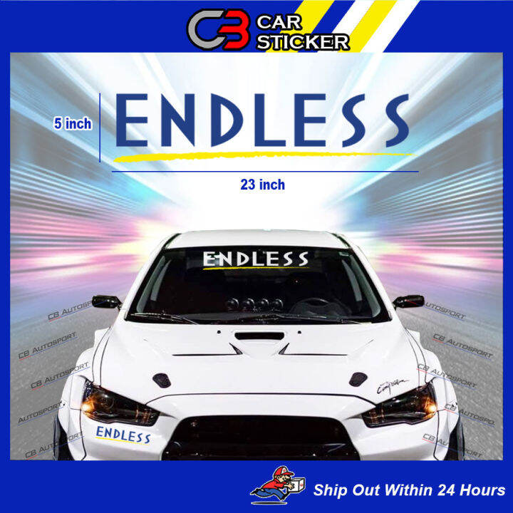 ENDLESS CAR STICKER / CS684 | Lazada
