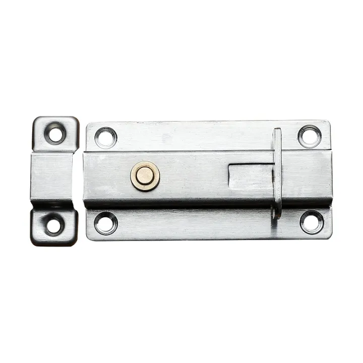 Automatic Stainless Steel Security Door Locks Spring Bolt The Door Bolt ...