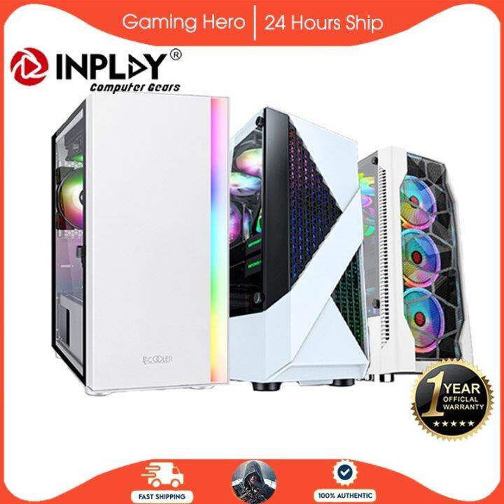 【Ready Stock】 INPLAY PC Case Gaming Case Computer Case game ATX Wind 01 ...