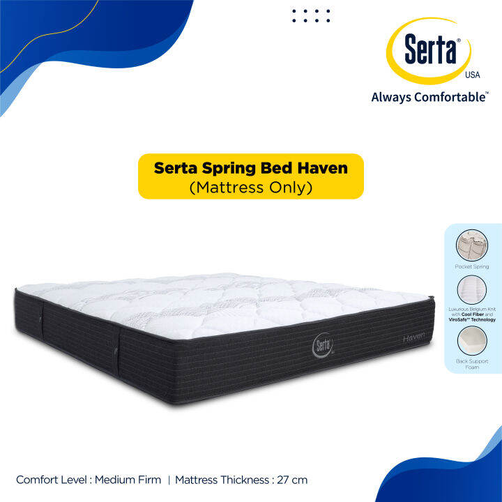 Serta Kasur Springbed Haven - Queen 160 X 200 | Lazada Indonesia