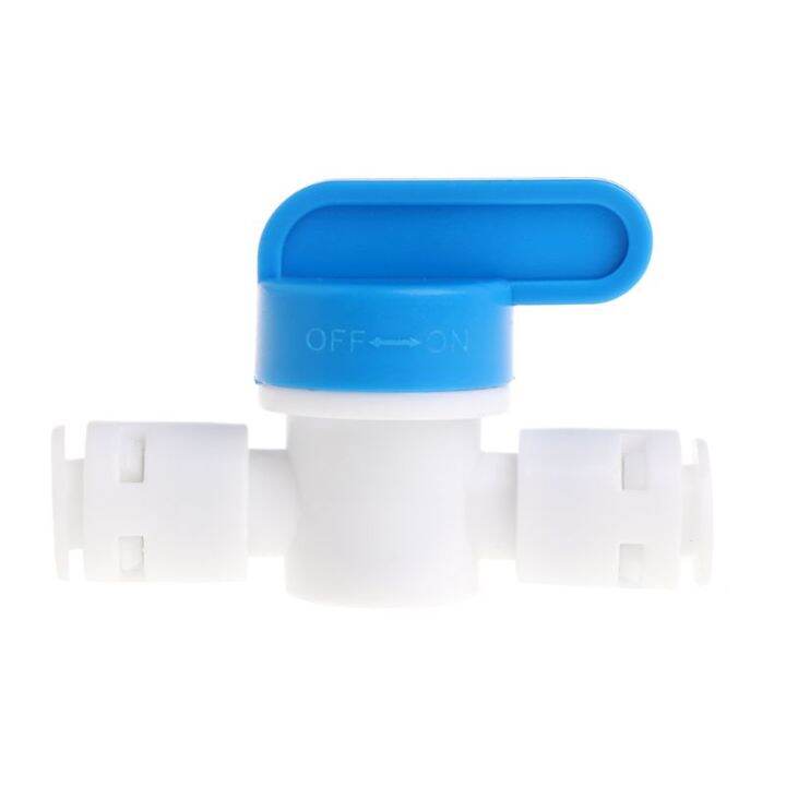 RO Water Reverse Osmosis 1/4'' Inline New Ball Valve Quick Connect Shut ...
