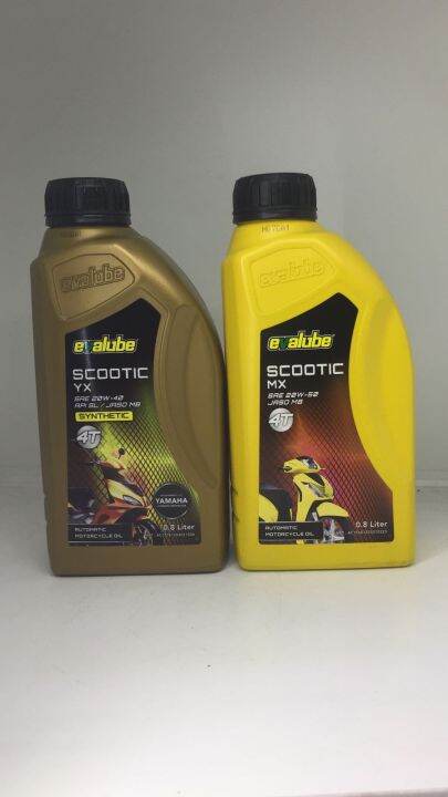 Evalube Scootic Matic Type Varian Scootic YX Sae 20W/40 800ML & Scootic ...