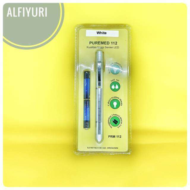 Penlight puremed LED SINAR PUTIH SENTER MEDIS | Lazada Indonesia