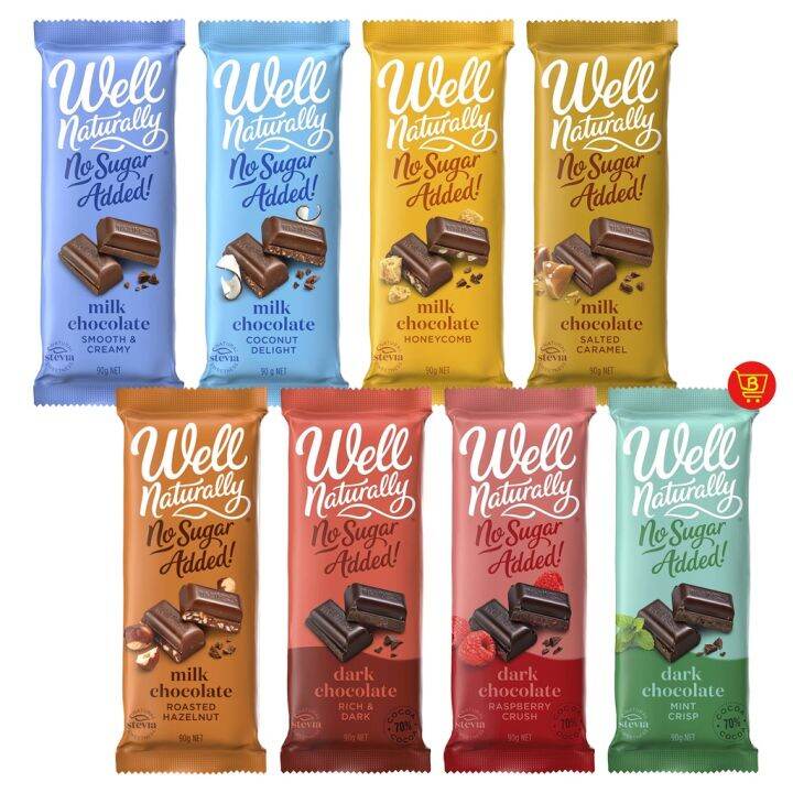 Well Naturally No Sugar Added Chocolate 90g♖ | Lazada PH