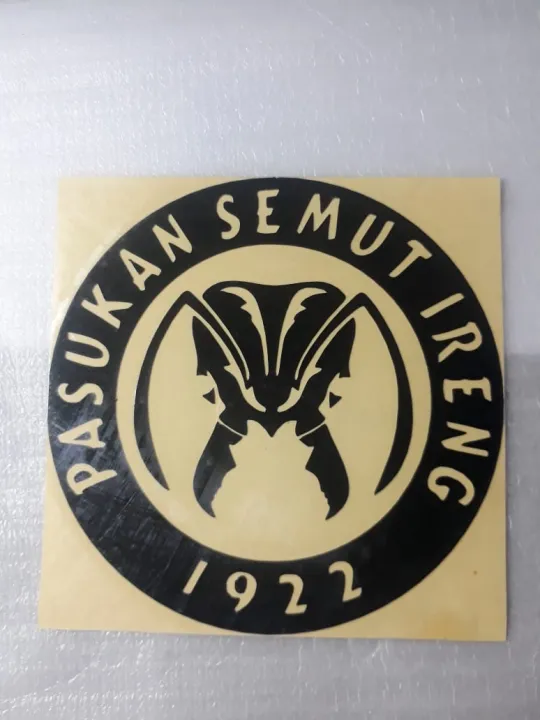 stiker timbul stiker psht setiker cutting pasukan semut ireng 10×10 cm ...
