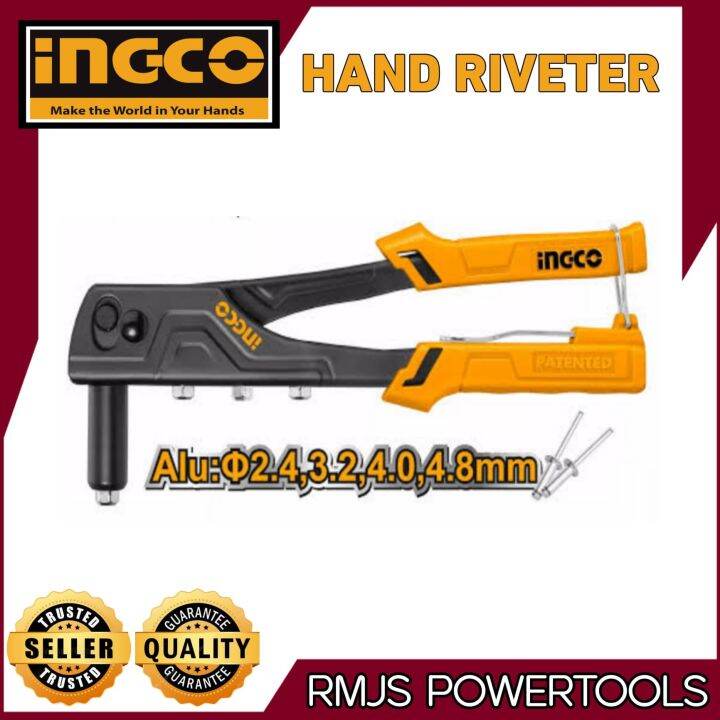 INGCO Heavy Duty Hand Riveter HR105 10.5" | Lazada PH