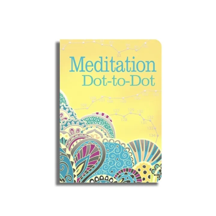 Meditation dot to dot adults activity book - Coloring book adult ...